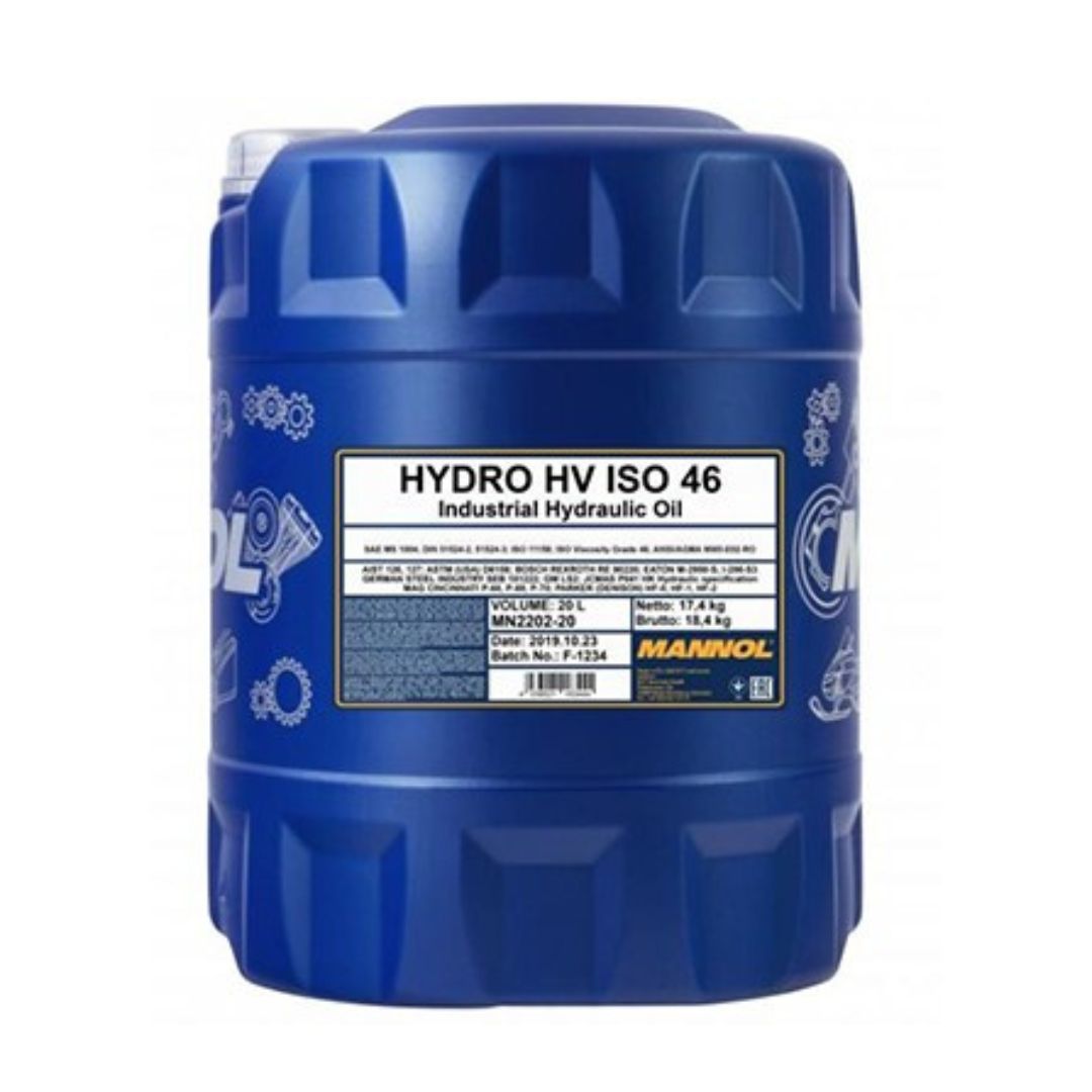 Ulei Hidraulic MANNOL HYDRO ISO 46 HV- 20L - Plugarul
